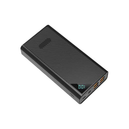 Portable Charger 30000mAh, High Capacity Fast Charging Power Bank for iPhone, Samsung, iPad Pro, AirPods, Android, Drones, Laptop