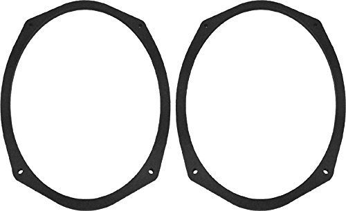 6x9 Speaker Spacers Depth Extender Extending Rings - 1/4" Thick - SSK69 - Stackable - Perfect for Framing Fiberglass Enclosures - 1 Pair