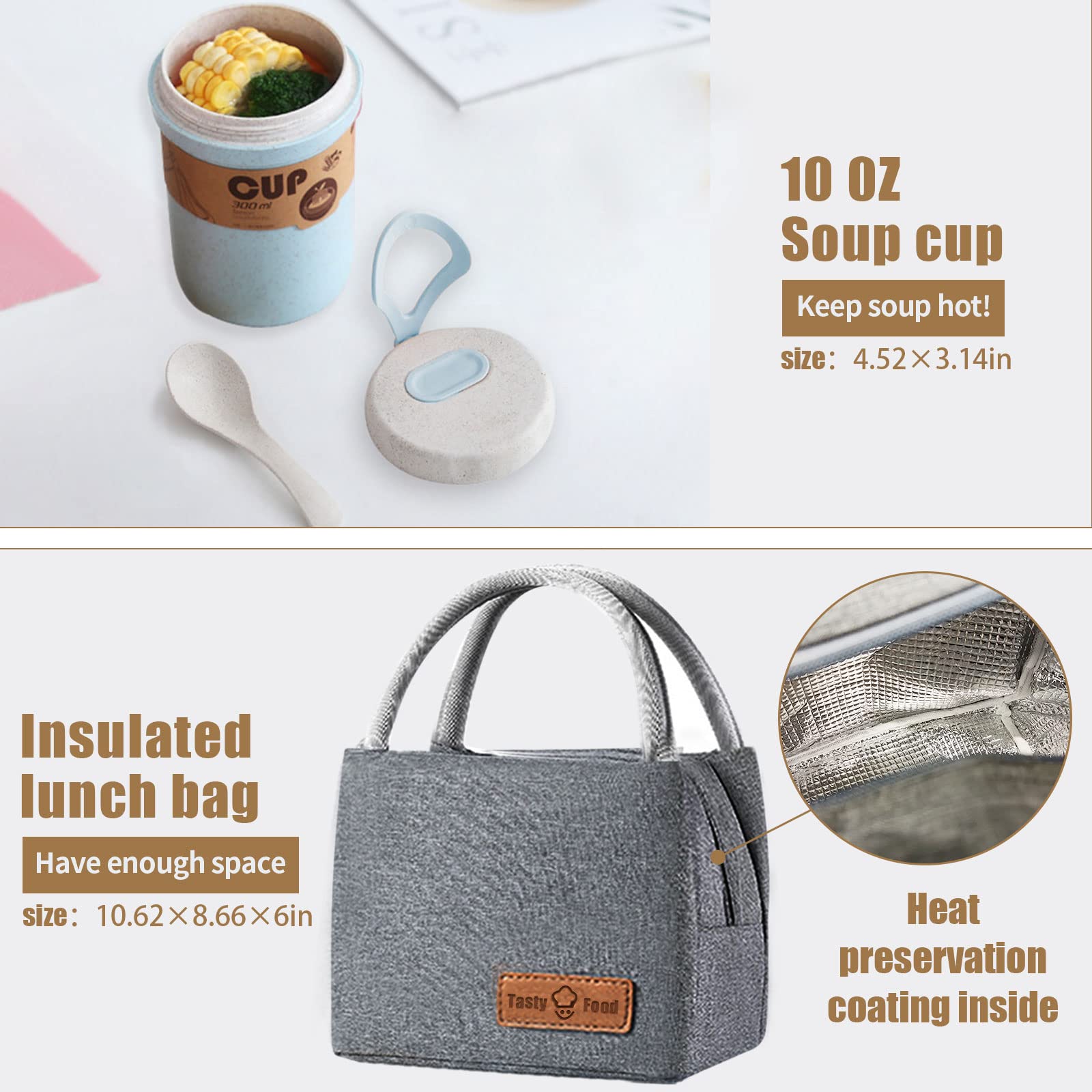 DearHomie 30 PCs Bento Box Upgrade Japanese Lunch Box Kit,3 Layer Stackable Leakproof Lunch Box Containers with Accessories,Wheat Straw Bento Lunch Box for Kids and Adults