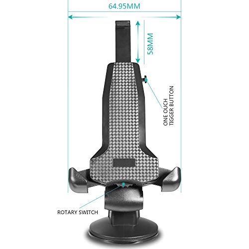 Windshield Dashboard Car Mount for Samsung Galaxy Xcover6 Pro S22 Ultra S22 Plus S22 S21 FE S20 FE 2022 M53 M33 M23 M13 F23 F13 A73 A53 A33 A23 A13 All Phone
