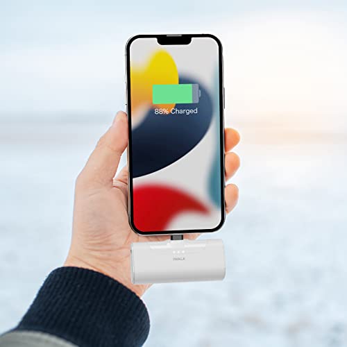iWALK LinkPod 4 Portable Charger Power Bank 4500mAh 【3 Pack】 Small and Cute Battery Pack Compatible with iPhone 14/14Plus/13/13 Pro/13 Pro Max /12/12 Pro/12 Pro Max/11 Pro/XR/X/8/6s,Airpods and More