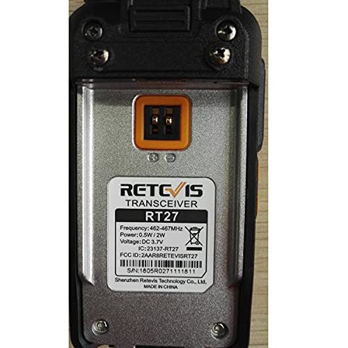 Retevis RT27 Walkie Talkies Long Range,Rechargeable Two Way Radios,USB Charger Base Fall Resistant Simple,Hands Free 2 Way Radio for Work,Hotel School Healthcare(20 Pack)