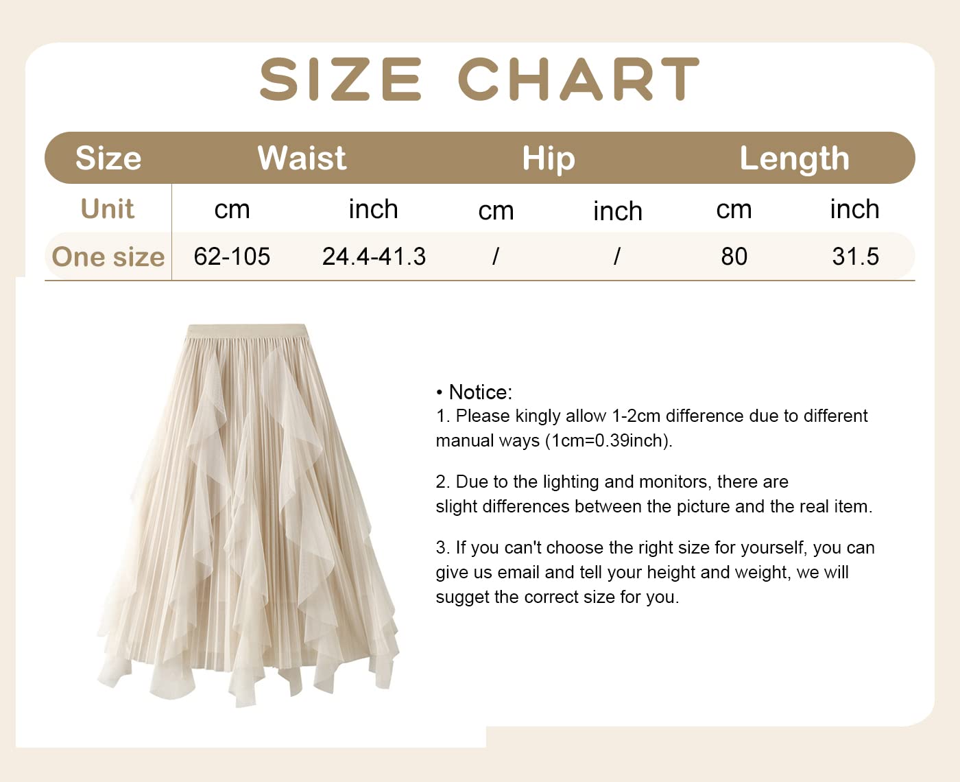 ebossy Womens Elastic High Waist Tutu Tulle Tiered Skirt Sweet Layered Ruffles Mesh Midi Fairy Skirts with Lined(1size,G-deepgreen)