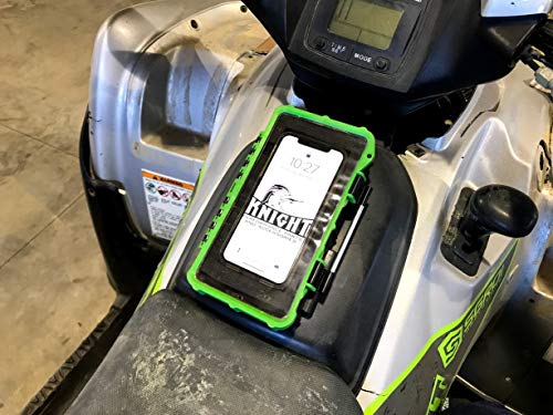 Sgroi Innovations, LLC SafeBox (Orange) - Universal, Waterproof Cell Phone Case. Allows Full Usage of Phone While Protected from The Elements!