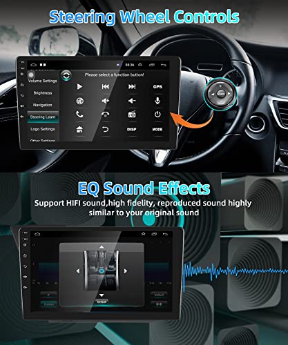 2+32G Android Stereo for Honda Civic 2013 2014 2015 2016 2017 Support Wireless Carplay&Android Auto with 9 inch Touchscreen GPS Navigation Bluetooth USB WiFi FM/RDS Radio Receiver Backup Camera