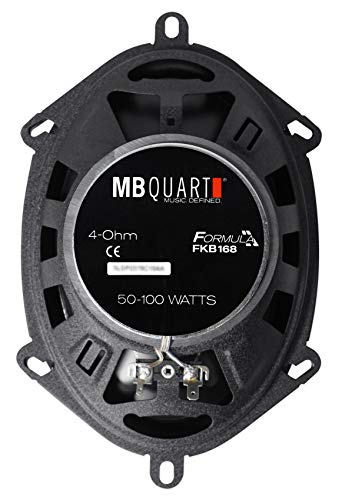 MB Quart (4) FKB168 6x8 200 Watt Car Stereo Coaxial Speakers