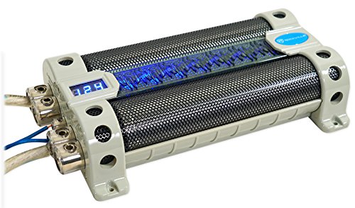 Rockville RFC50F 50 Farad Capacitor Blue Voltage Display
