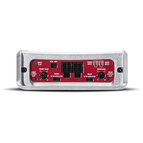 Rockford Fosgate Punch PBR400X4D Compact Chassis 400-Watt Full-Range 4-Channel Amplifier