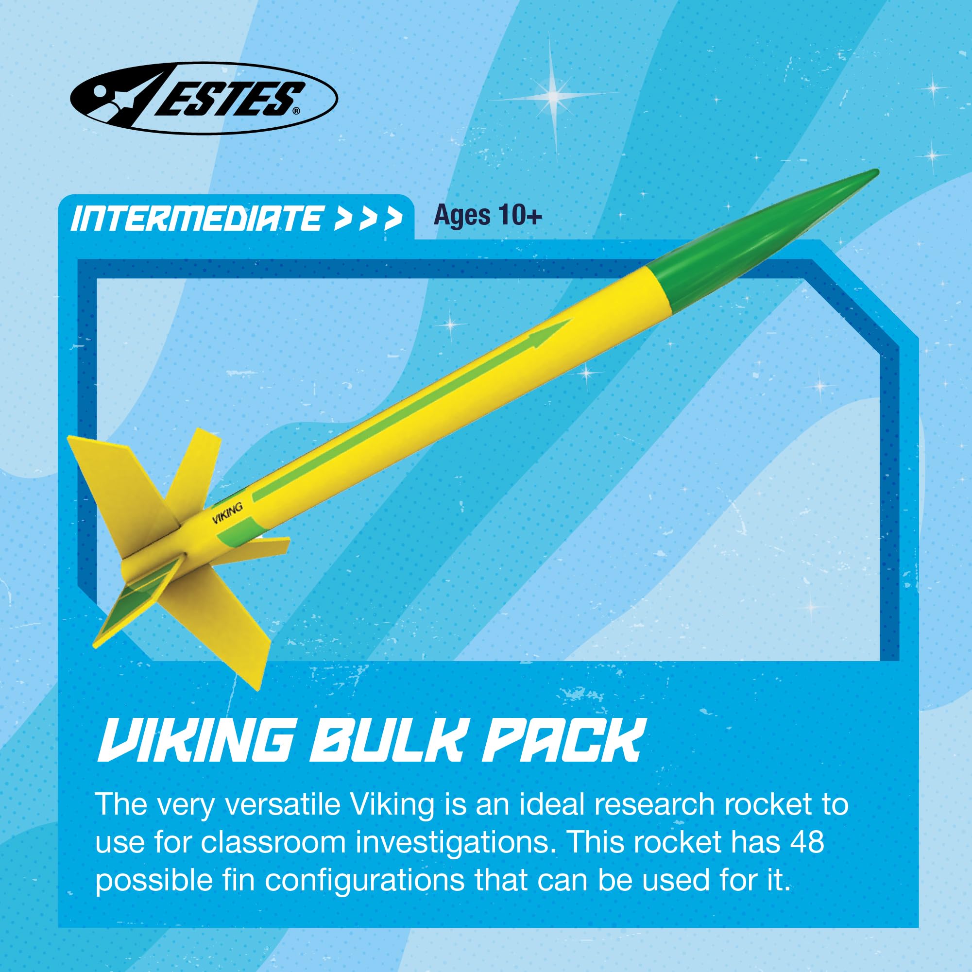 Estes Viking Rocket Bulk Pack (Pack of 12) - 47776017559