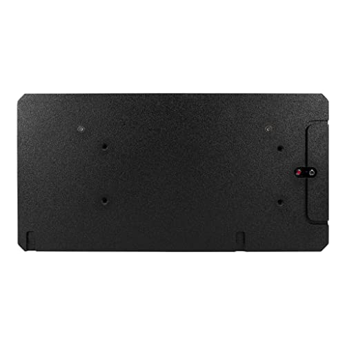 STINGER 800 Watt 12” Custom Shallow Loaded Subwoofer Enclosure for Wrangler JK/JKU, JL/JLU, Weatherproof, Mounting Hardware Included (Black)