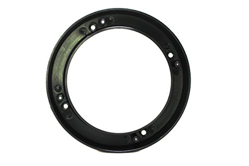2 Pack Black Plastic 1" Depth Ring Adapter Spacer for 5.25"- 6" Car Speaker USA