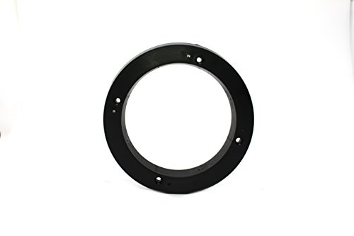 2 Pack Black Plastic 1" Depth Ring Adapter Spacer for 5.25"- 6" Car Speaker USA