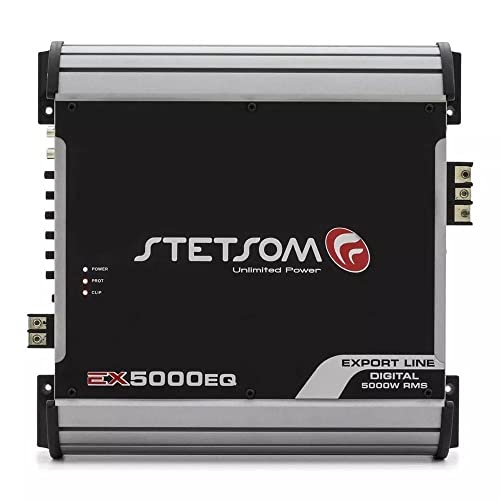 Stetsom EX 5000 EQ 1 Ohm Class D Full Range Mono Amplifier