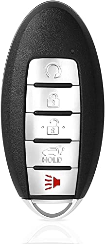 5 Buttons Keyless Entry Remote Control Replacement Smart Key Proximity Fob Fits for Nissan Rogue 2019-2020 FCC ID: KR5TXN4 Continental: S180144507