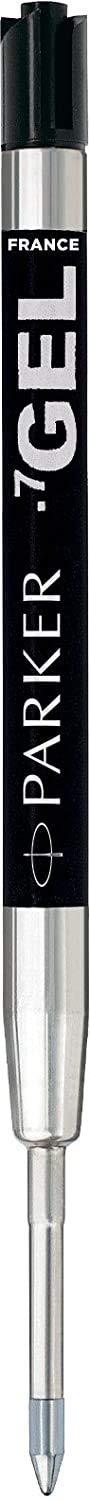 Parker Gel Refill for Ballpoint Pens Medium Point Black Ink 4-Total refills