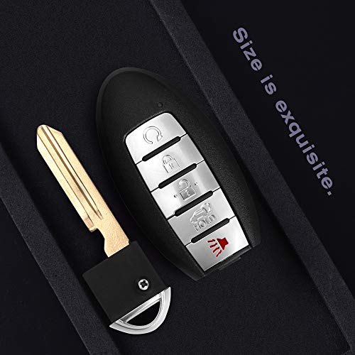 5 Buttons Keyless Entry Remote Control Replacement Smart Key Proximity Fob Fits for Nissan Rogue 2019-2020 FCC ID: KR5TXN4 Continental: S180144507