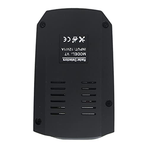 Gxcdizx Performance Car V7 16 Band 360° Anti-Police GPS Camera Laser Radar Detector Voice Alert