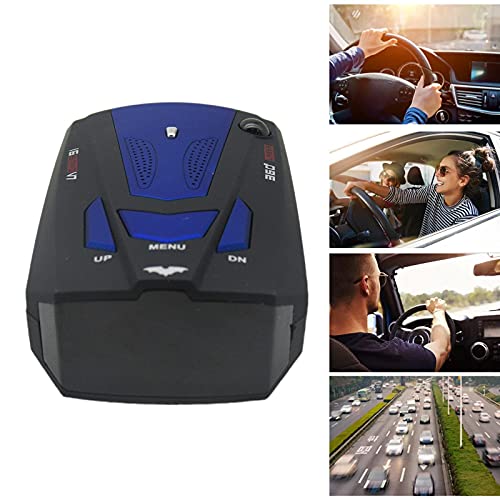 Gxcdizx Performance Car V7 16 Band 360° Anti-Police GPS Camera Laser Radar Detector Voice Alert