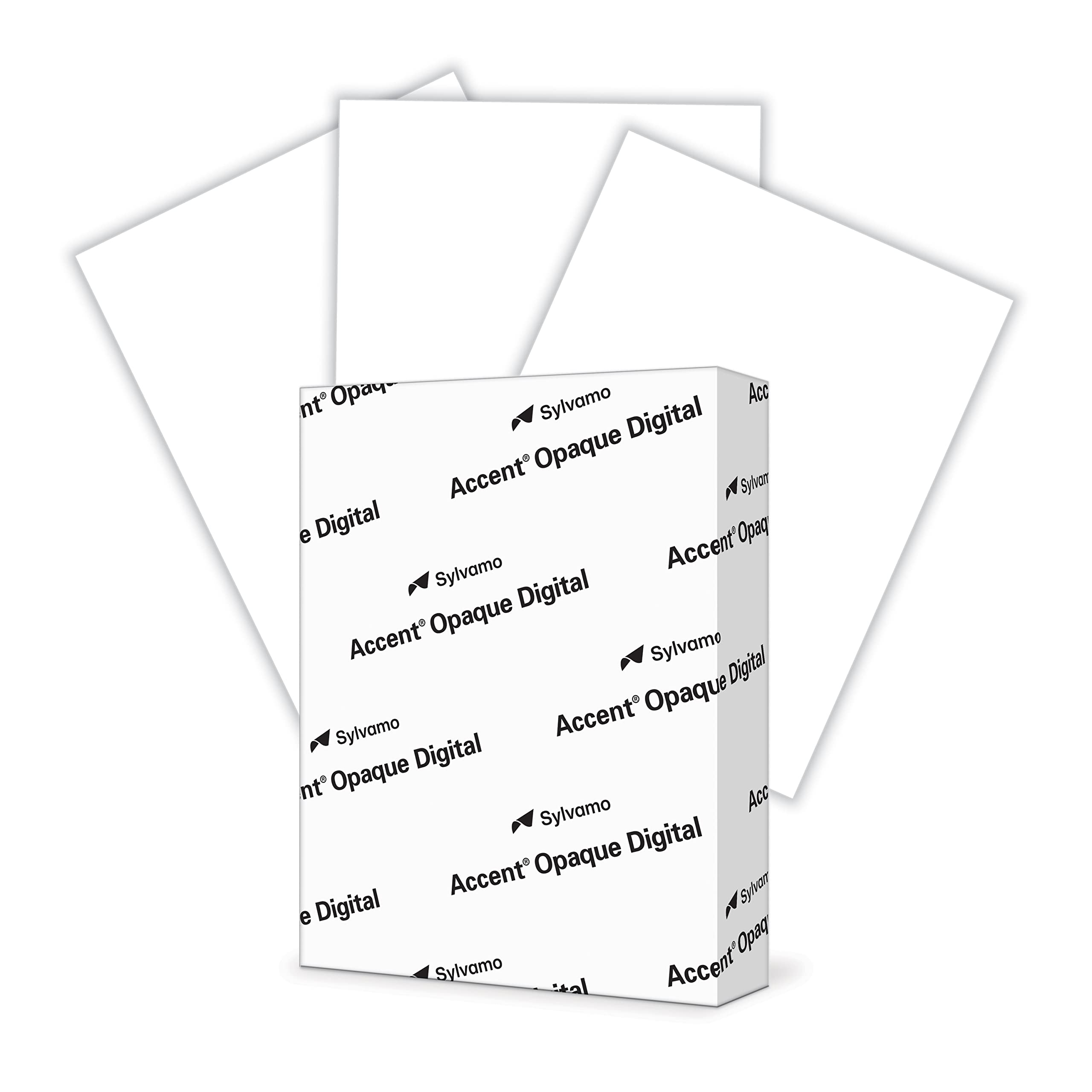 Accent Opaque White Printer Paper, 8.5ā x 11ā 40lb Bond/100lb Text Copy Paper, 250 Sheets (1 Ream) ā Premium Smooth Finish Computer Paper, 97 Bright, 148gsm, Multipurpose White Copy Paper ā 188101R