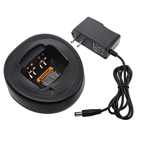HTN9000 Charger Compatible for Motorola HT750 HT1250 PR860 EX500 MTX950 HT1250.LS PRO5150 PRO7150 WPLN4107 HNN9013 HNN9008 JMNN4023 JMNN4024