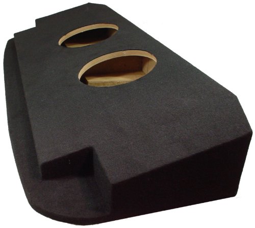 Compatible with Chevy Avalanche or Cadillac Escalade EXT 2002-2013 Dual 12" Subwoofer Behind Seat Sub Box Speaker Enclosure