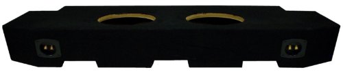 Compatible with Chevy Avalanche or Cadillac Escalade EXT 2002-2013 Dual 12" Subwoofer Behind Seat Sub Box Speaker Enclosure