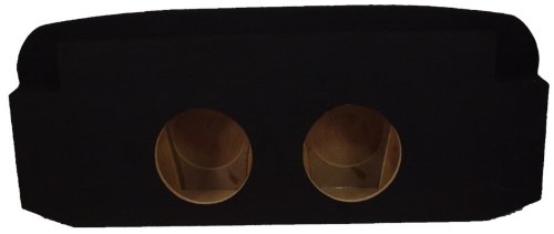 Compatible with Chevy Avalanche or Cadillac Escalade EXT 2002-2013 Dual 12" Subwoofer Behind Seat Sub Box Speaker Enclosure