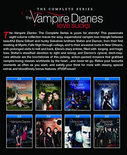 Vampire Diaries - Season 1-8 [Blu-ray] [2017] [Region Free]
