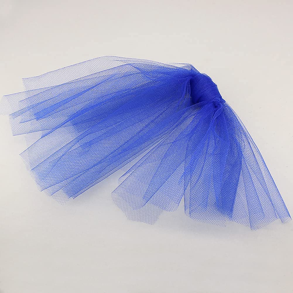 Blue Tulle Fabric Roll, 6Inch x 200 YardsTulle Fabric Spool, Dresses Party Festival Décor