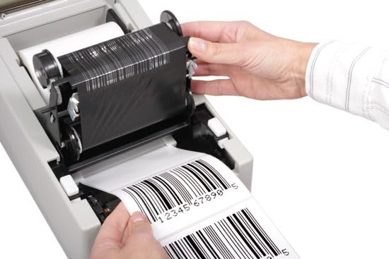 Thermal Transfer Ribbon - Wax 4.33" X 1476' (110mm X 450m) Black 24 Rolls/Case (ZEBRA Printer)