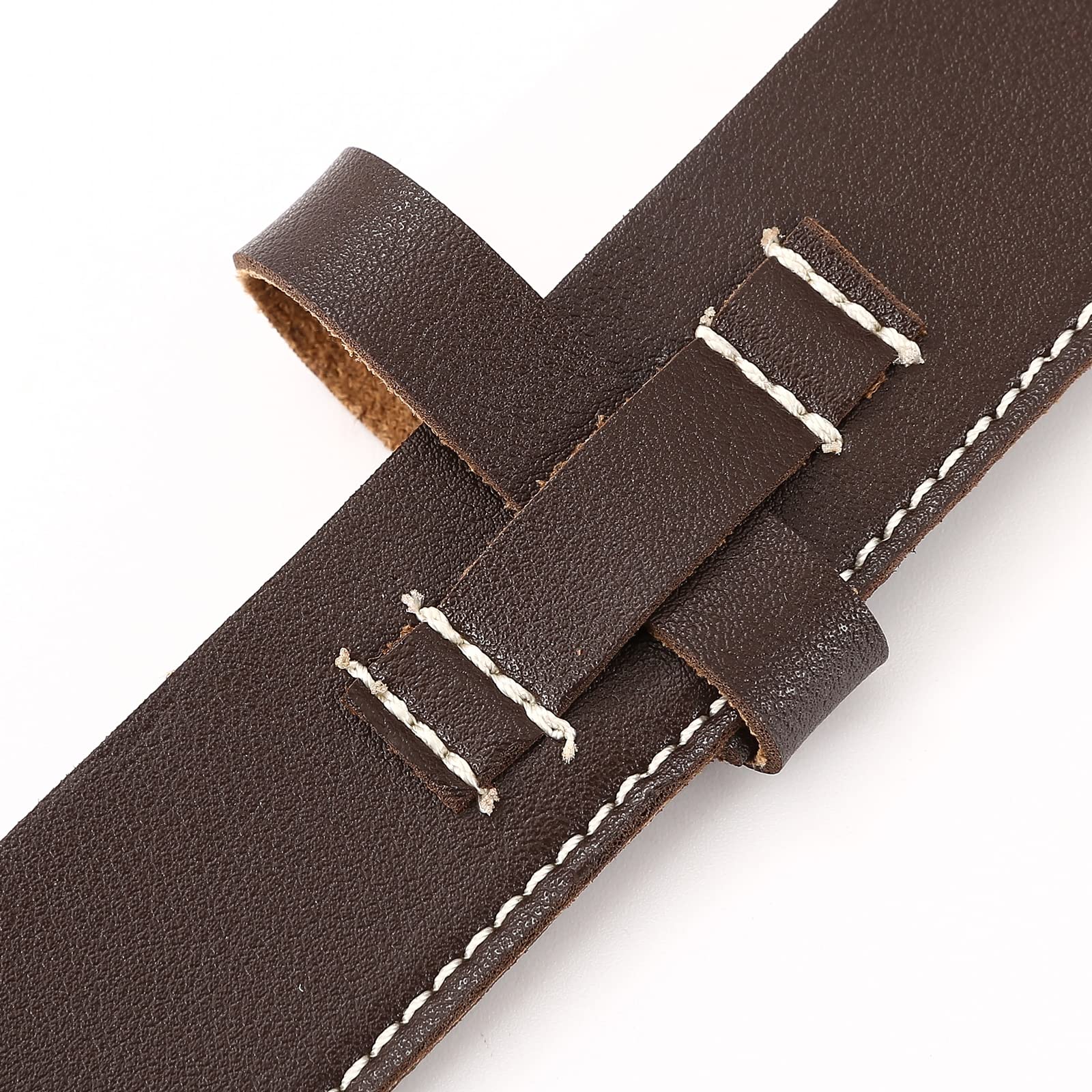 Knife Edge Guards, Knife Sheath, Leather Sheath for Fixed Blade Knife, Knife Guard, Chef Knife Covers or Sleeves, Knife Protector, Blade Covers, Knives Not Included (Brown)