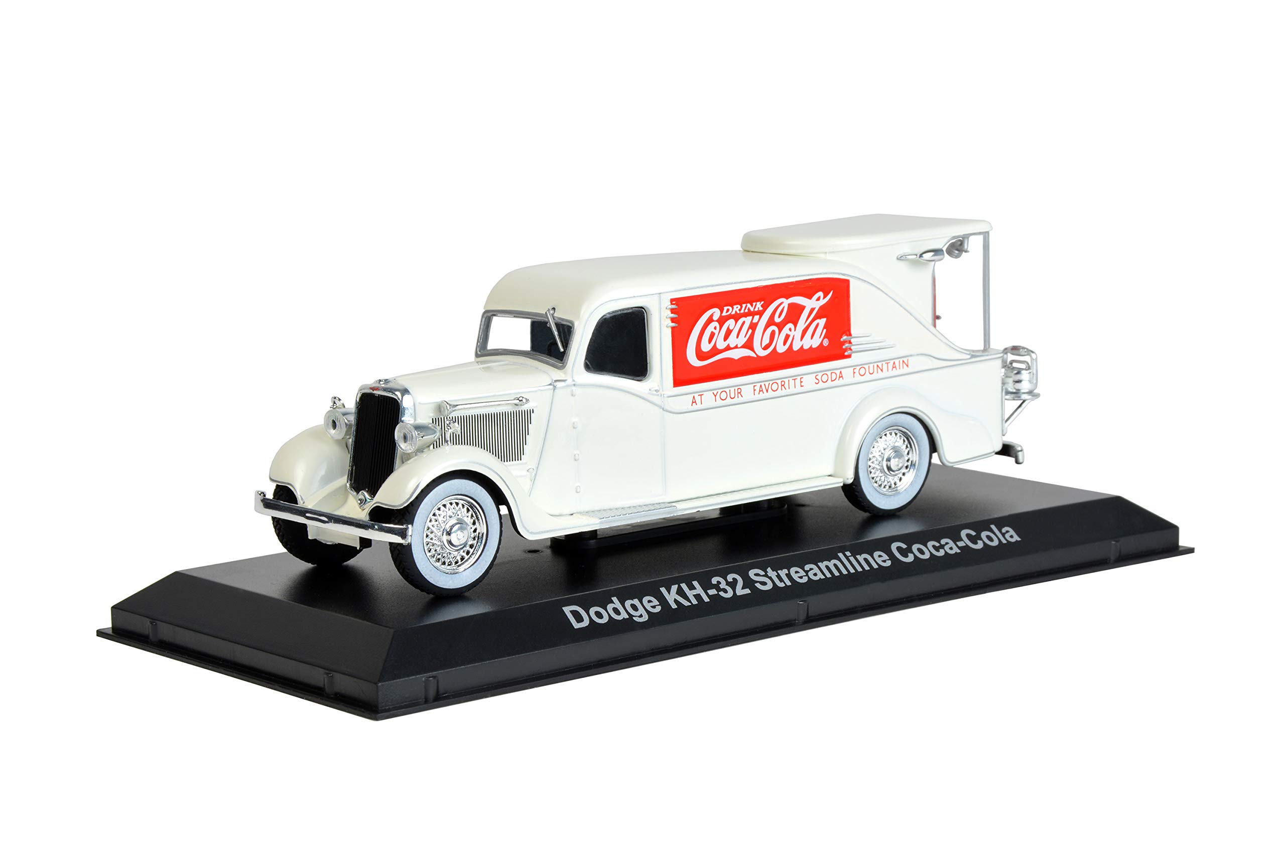 1934 Dodge KH-32 Streamline Fountain Truck Cream 1/43 Diecast Model Car by Motorcity Classics 443934