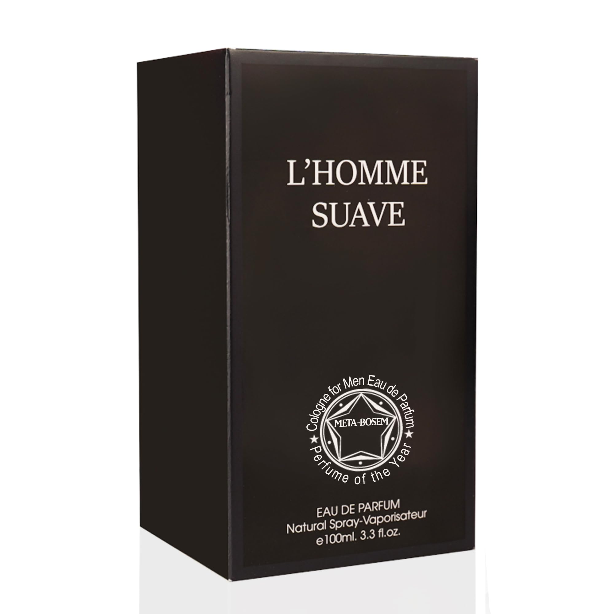 META-BOSEM Savage Cologne for Men, Eau de Toilette Natural Spray, Wonderful Fragrance Gift, Signature Scent, Daytime & Casual Use, 3.4 Fluid Ounce/100 Ml