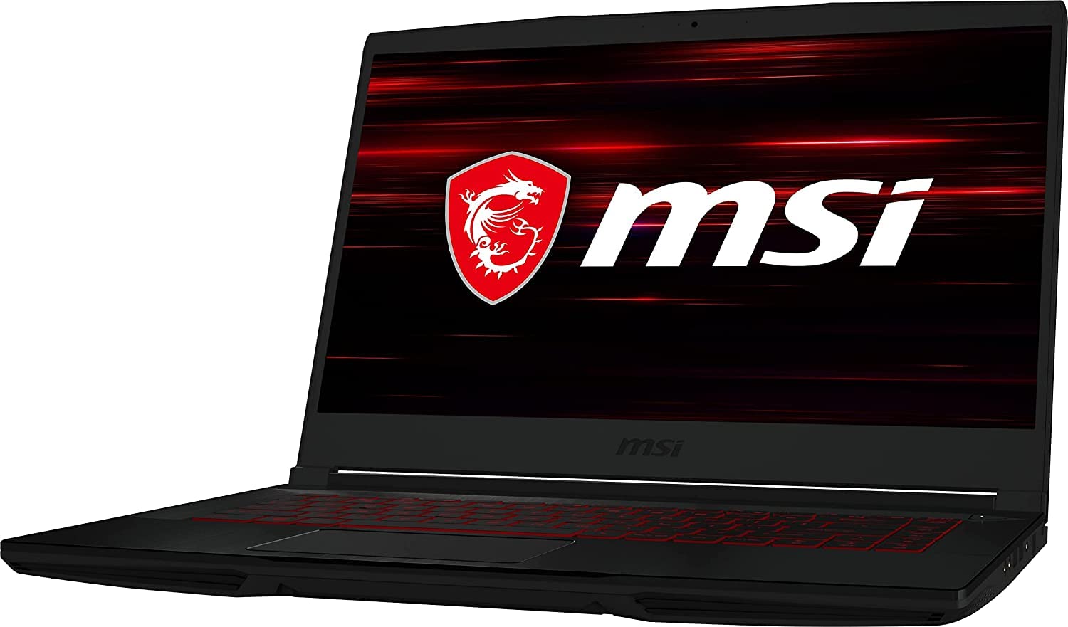 Newest 2022 MSI GF63 Gaming Laptop, 15.6'' Full HD Display, Intel Core i5-10500H Processor, 32GB RAM, 1TB SSD, NVIDIA GeForce GTX 1650 Graphics, Backlit Keyboard, Windows 10 Home, Black