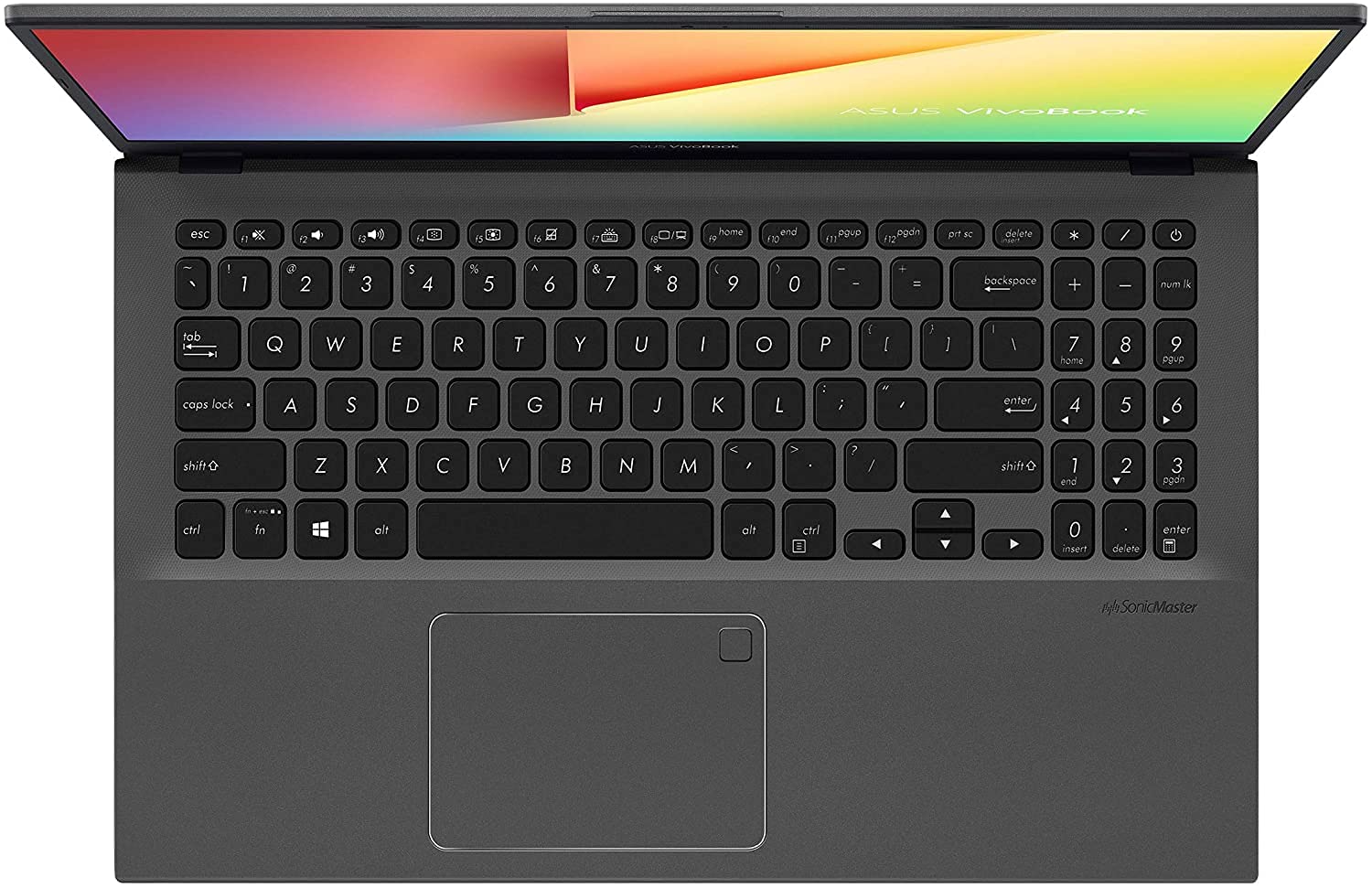 Asus VivoBook 15 Thin and Light Laptop, 15.6” FHD, Intel i5-1035G1 CPU, 8GB RAM, 512GB SSD, Backlit KB, Fingerprint, Windows 10, Slate Gray, F512JA-AS54 (Renewed)