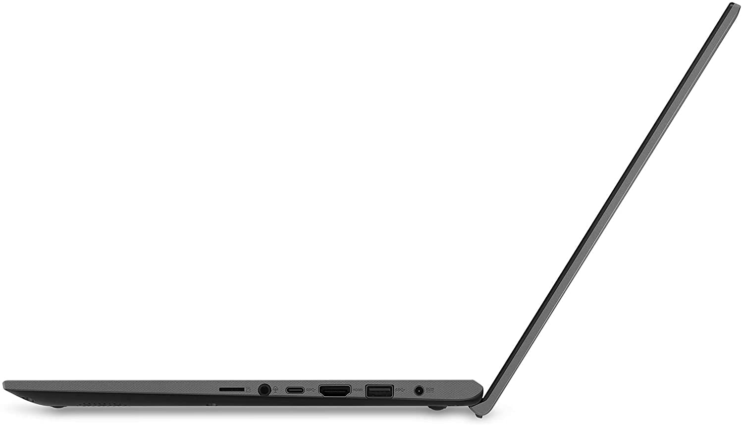 Asus VivoBook 15 Thin and Light Laptop, 15.6” FHD, Intel i5-1035G1 CPU, 8GB RAM, 512GB SSD, Backlit KB, Fingerprint, Windows 10, Slate Gray, F512JA-AS54 (Renewed)