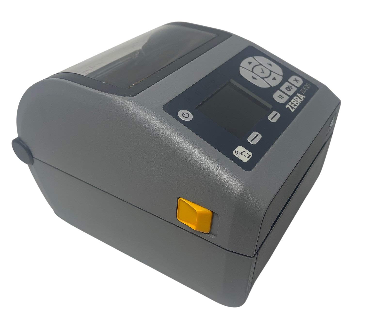 Zebra - ZD620d Direct Thermal Desktop Printer with LCD Screen - Print Width 4 in - 203 dpi - Interface: WiFi, Bluetooth, USB, Serial, Ethernet - ZD62142-D01L01EZ (Renewed)