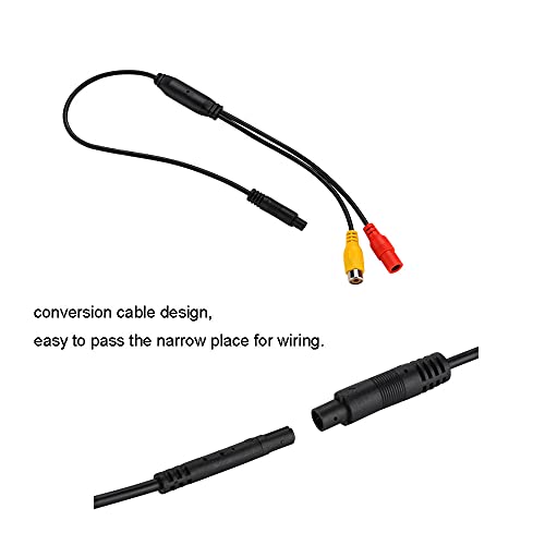 REARMASTER® New Upgrade Vehicle Backup Camera, 6 Led Night Vision High Definition Clear Picture