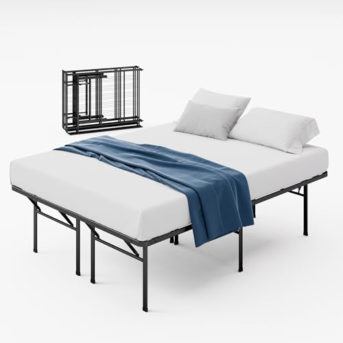 ZINUS SmartBase Heavy Duty Mattress Foundation, 18 Inch Metal Platform Bed Frame, No Box Spring Needed, Sturdy Steel Frame, Underbed Storage, Twin XL