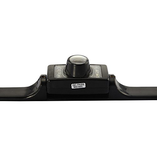 EZoneTronics 2.4G Car Backup Camera Rearview Camera for Vehicle Wide Angle HD Easy-Installation 7LED Night Vision Waterproof Rear View Back Up Camera Fit All Cars
