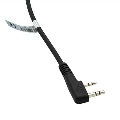 BridgeCom BCS-200 Shoulder Speaker Mic K-1 Plug IP-54 Rated for DMR and Analog AnyTone, Kenwood, Woxun Amateur Ham Business Portable Two Way Radio