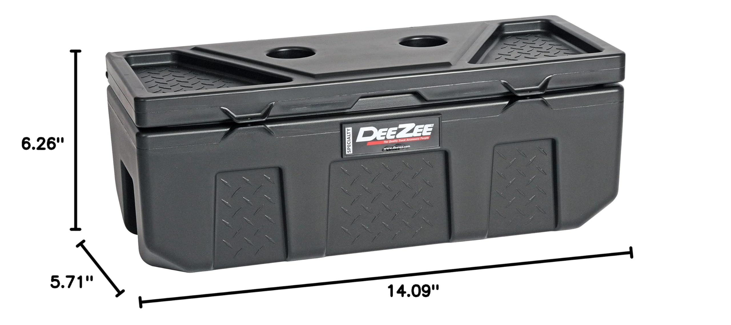 DEE ZEE DZ6535P Poly Plastic Storage Chest