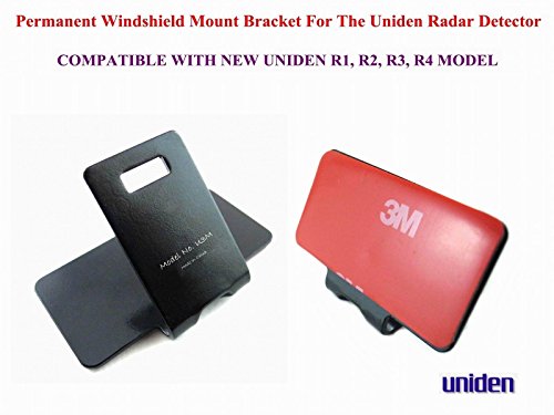 U3M Improved Permanent Windshield Mount for Many Uniden Radar Detectors
