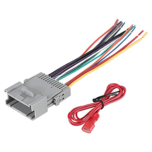 NuIth Radio Stereo Wiring Harness Adapter Connector Compatible with GM Chevy Silverado GMC Sierra 2000-2012 Vehicles Aftermarket Car Radio Wire Cable Plug