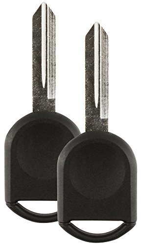 Discount Keyless Replacement Key Fob Car Remote and Uncut Transponder Key Compatible with CWTWB1U345, CWTWB1U331, 4D 63 80 BIT, H84-PT (2 Pack)