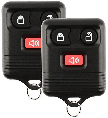 Discount Keyless Replacement Key Fob Car Remote and Uncut Transponder Key Compatible with CWTWB1U345, CWTWB1U331, 4D 63 80 BIT, H84-PT (2 Pack)
