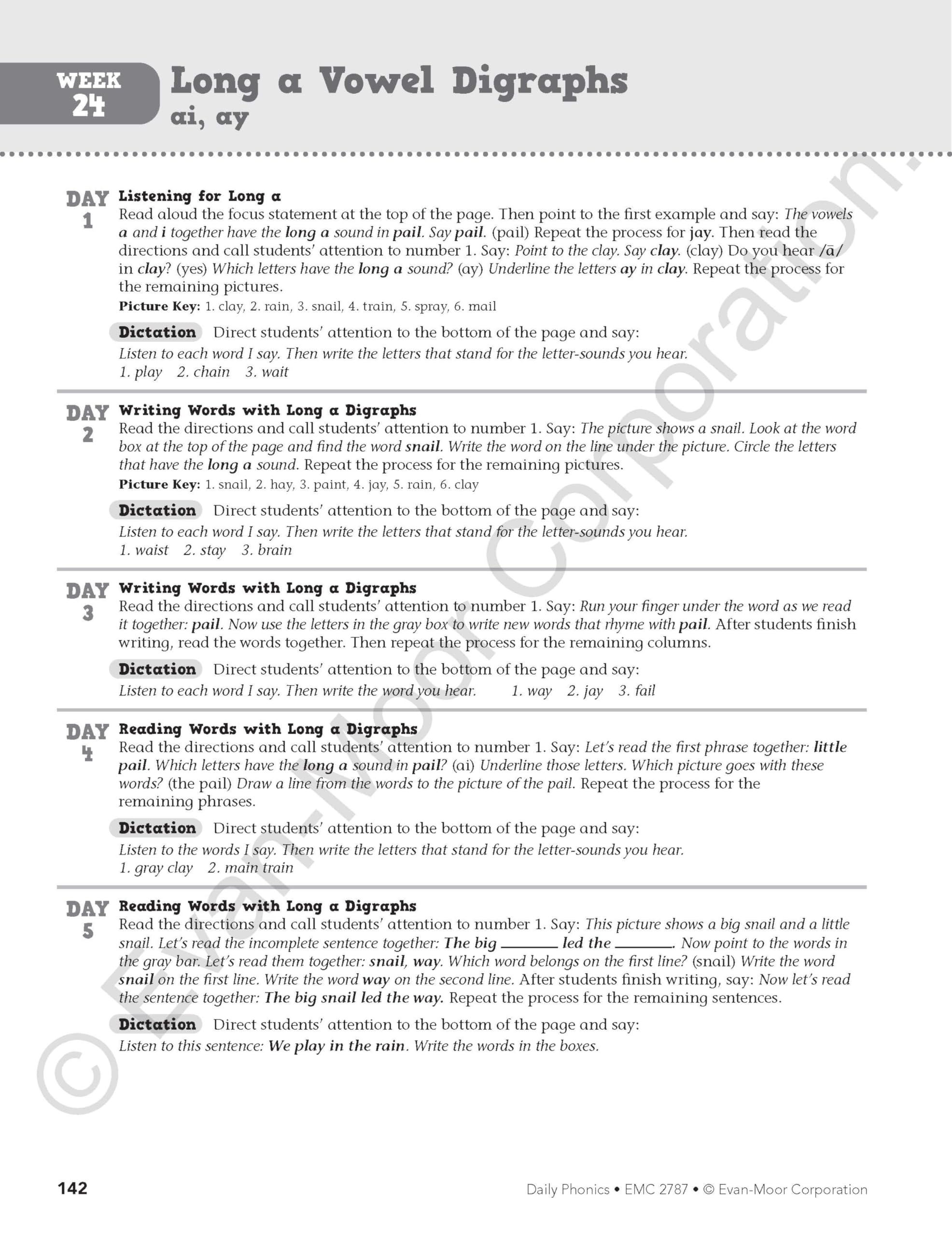 Evan-Moor Daily Phonics, Grade 1, Homeschooling & Classroom Resource Workbook. Phonemic Awareness, Decoding, Word-Study, Teaching Editions, Reproducible Worksheets