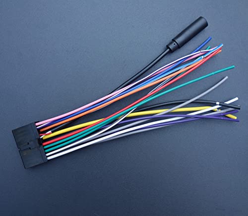 Anyqinsog 20-pin Auto Stereo Repair Wire Harness Cable Compatible with Dual DMCPA70 DMCPA11BT XDCPA10BT AVM2207S AVM2210H