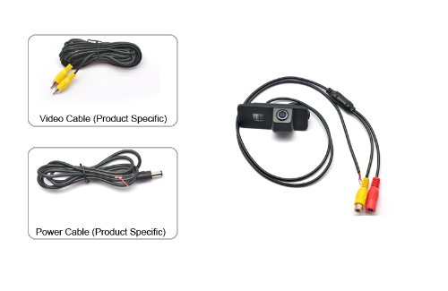 BW Car Rear View Reversing Camera for Volkswagen - Black