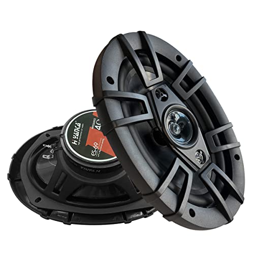 H YANKA 6x9 Car Speakers,500 Watt Max 4-Way 6x9 Speakers, Professional 6x9 Speakers,Truck Speakers,Speakers for Car,Speakers Car Audio,6 by 9 Speakers,Max Box Car Set,Auto Speakers(1 Pair)
